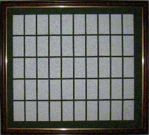 Card Framing Service – 50 Standard Frame & Mount – Cigarette Cards ...